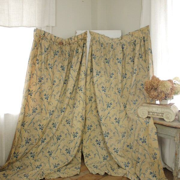 Antique Drapes - Etsy