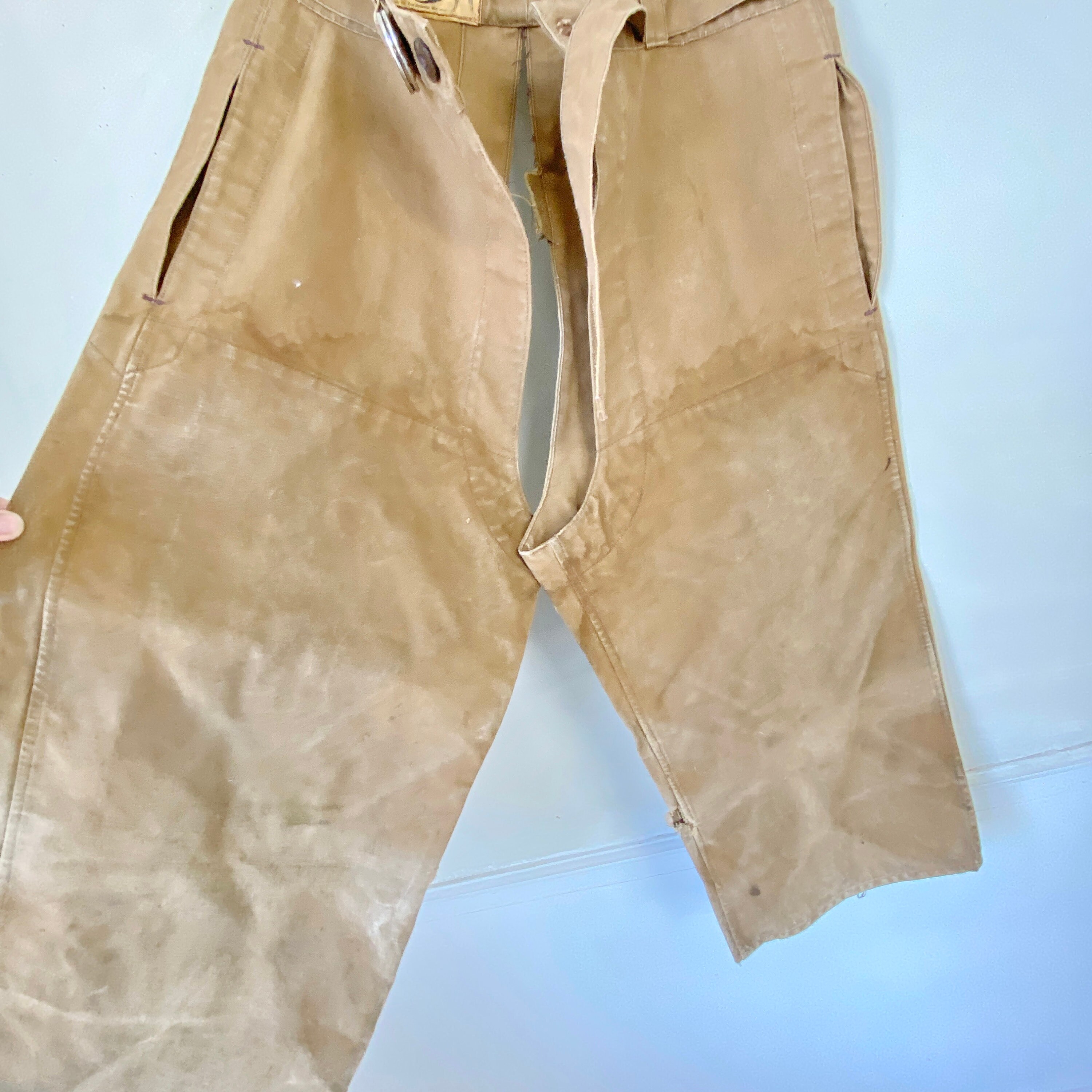 French Vintage Riding Chaps Jodhpurs 1960s Work Wear Workwear - Etsy