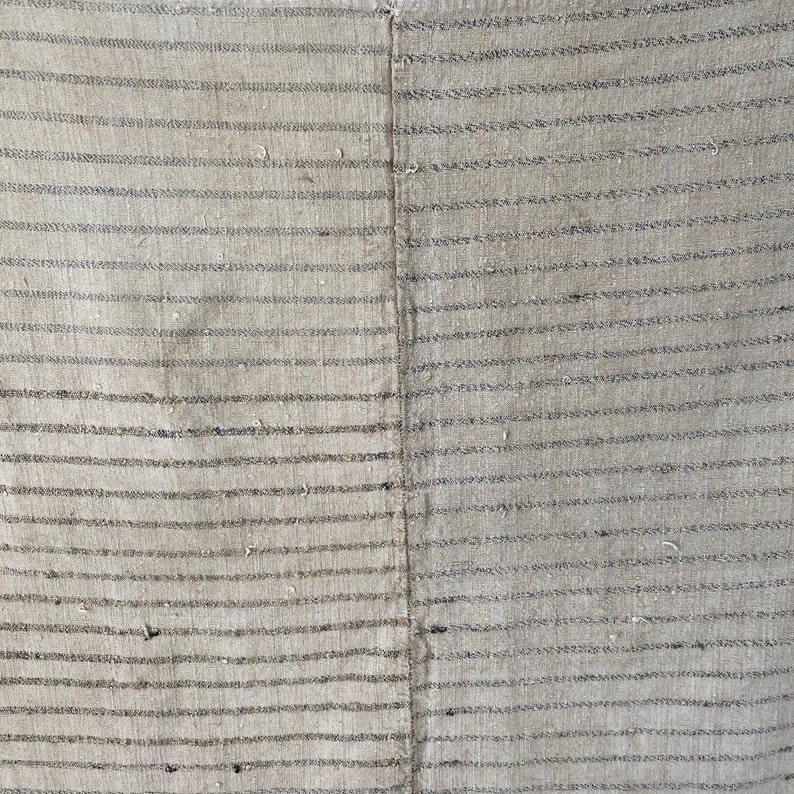 Farmhouse Rustic Textile Antique Hand Woven Linen French - Etsy