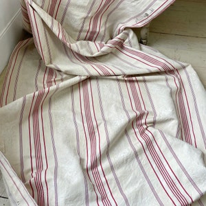 Antique 1870 French Ticking Damas Fabric Napoleon III Style Upholstery ...