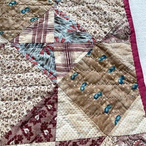Early Patchwork Square 18th to Early 19th Century Quilt - Etsy