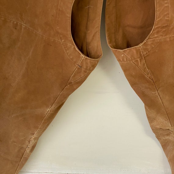 French Vintage Hunting Chaps 1930s Work Wear Historic… - Gem