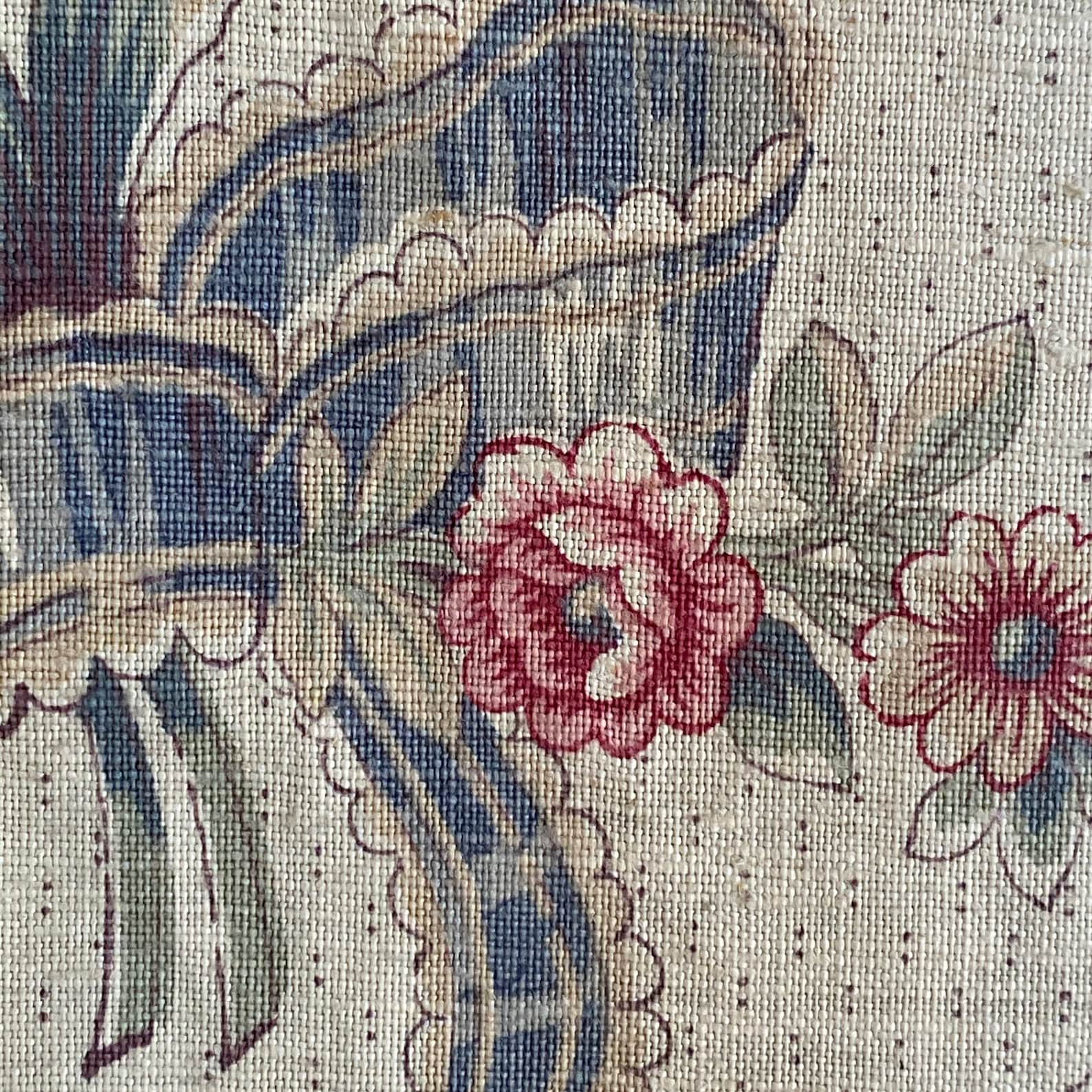 Faded Floral Fabric French Cotton Pink Carnation Material - Etsy