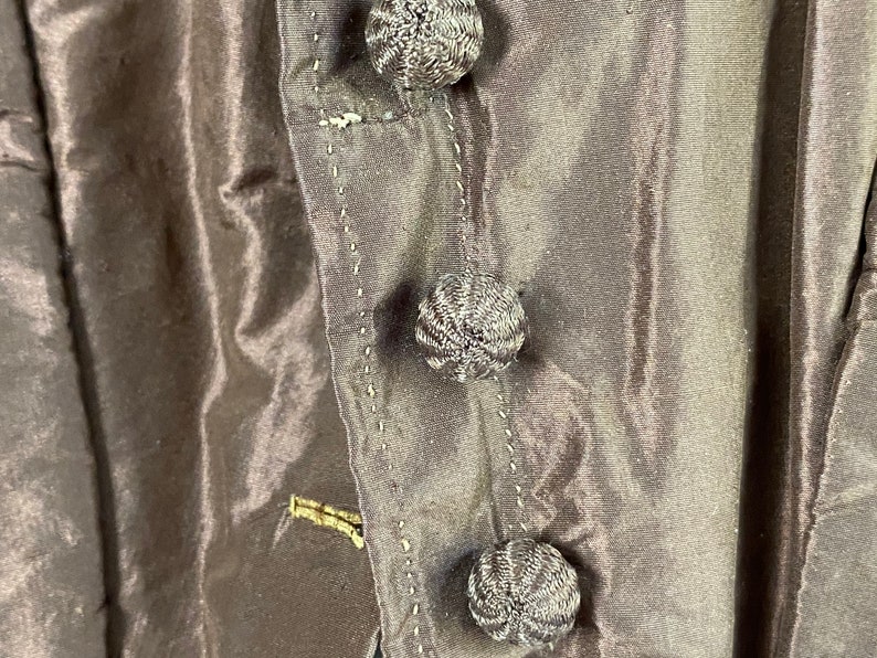 Silk Taffeta Antique French Bodice Victorian Fashion Style - Etsy