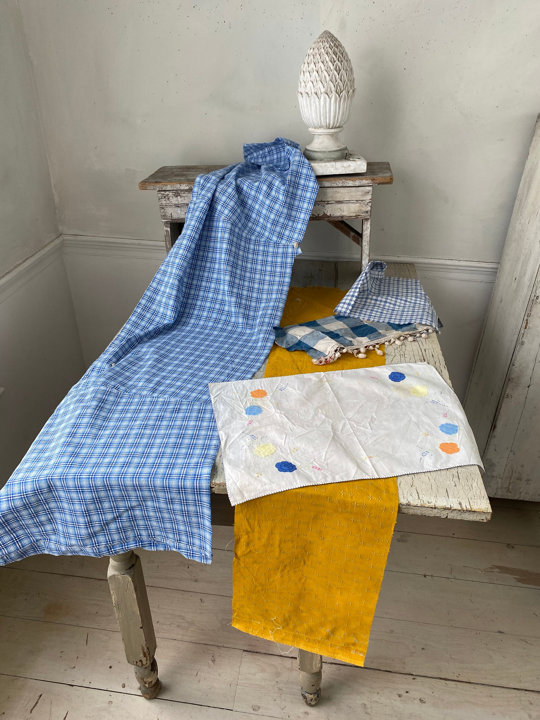 French Plaid and Check English Doily Project Bundle for Sewing | Etsy