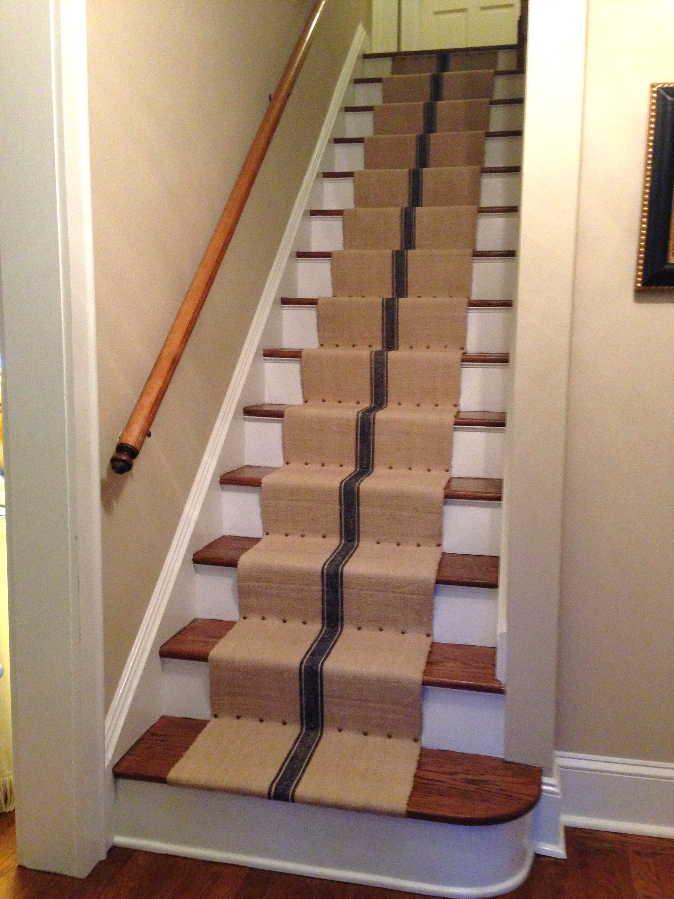 Natural Organic Stair Runner Heavy Hemp Grain Sack Fabric by - Etsy