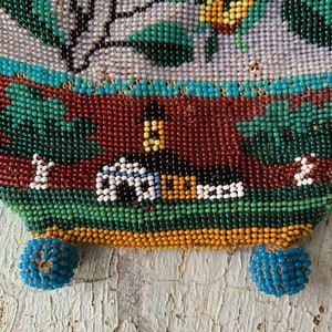 Microbead Micro Bead Purse Bag Pouch Antique French Eco-friendly - Etsy