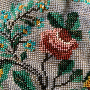 Microbead Micro Bead Purse Bag Pouch Antique French Eco-friendly - Etsy