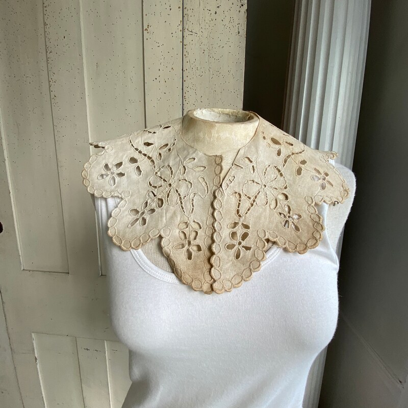Antique Lace Collar - Etsy