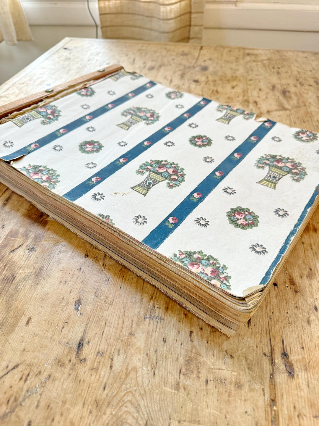 120 Pages RARE HISTORICAL 1925 Antique Wallpaper Vintage Design Book ...