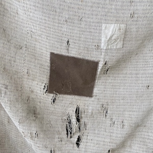 Rustic Primitive Blanket 18th Century French Linen Harvest Cloth Olive ...