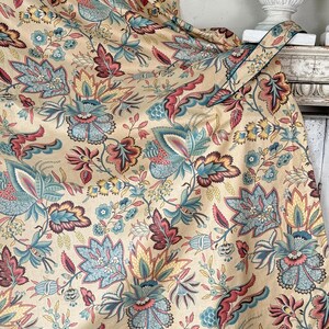 65x53 2 Avail Vintage Indienne Pattern Exotic Stripe French Curtains ...