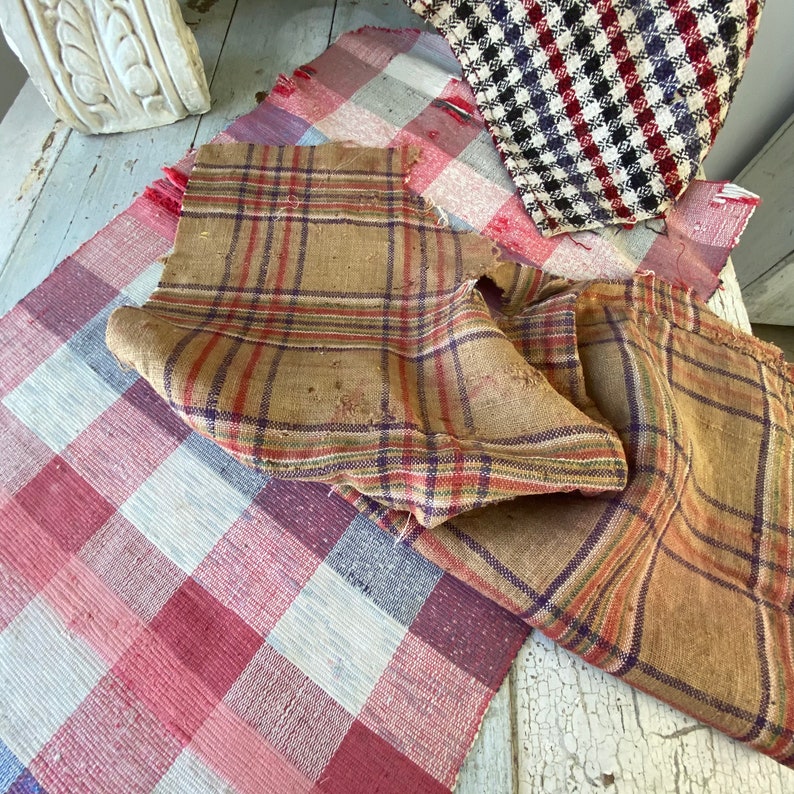 French Fabric Project Bundle Pack Rag Rug and Jute Material - Etsy