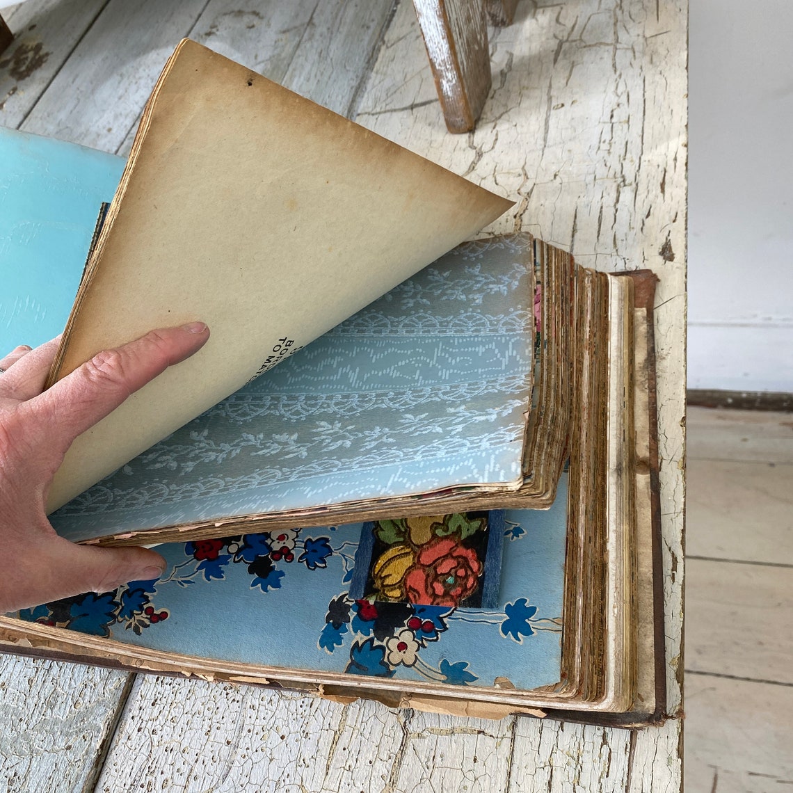 RARE HISTORICAL 1931 Antique Wallpaper Vintage Design Book - Etsy