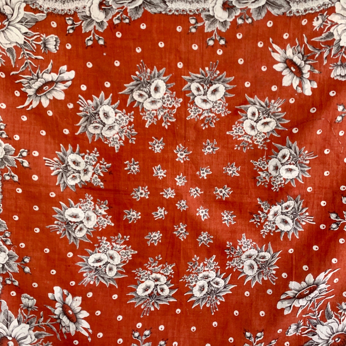 33 X 28 STUNNING Antique French Fichu Scarf Antique Clothing - Etsy