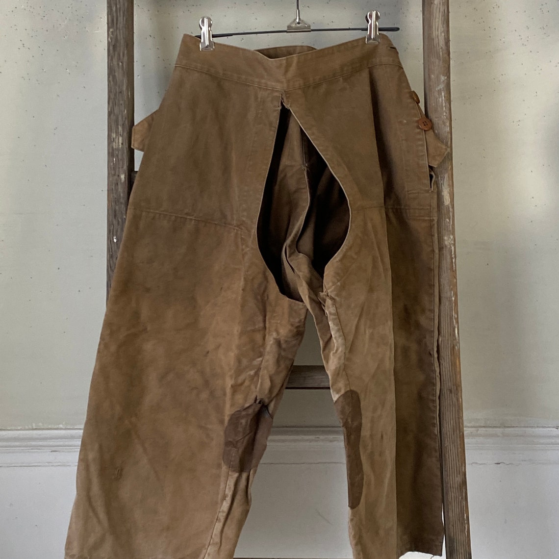 French Vintage Riding Chaps Jodhpurs 1960s Work Wear 1960s - Etsy