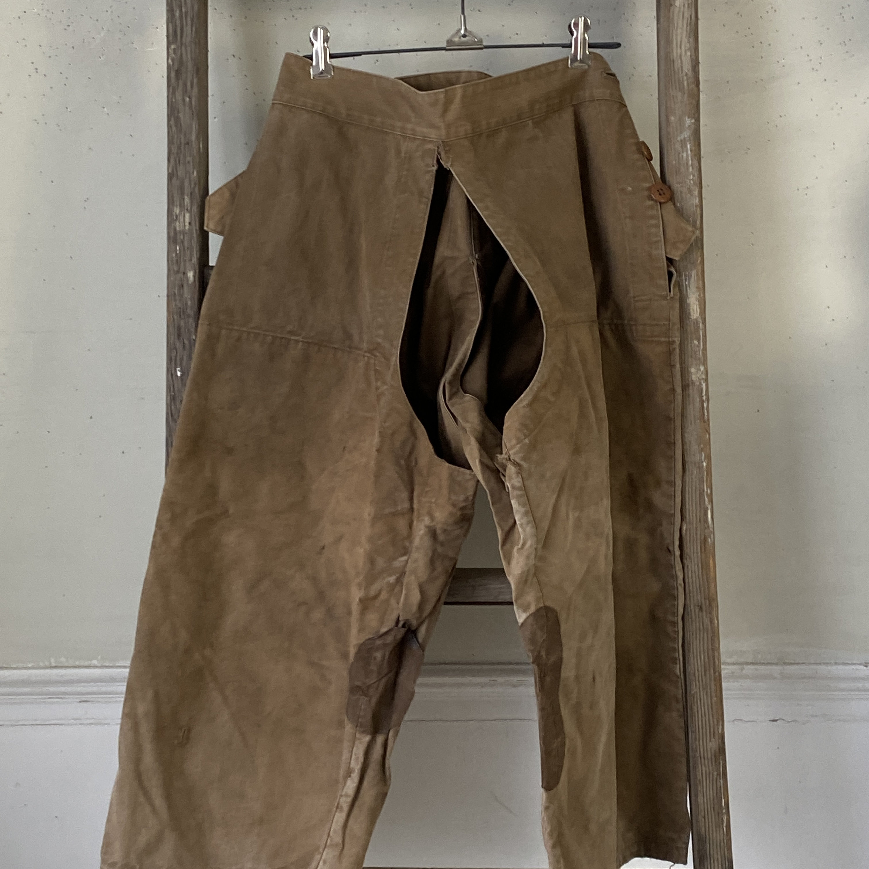 French Vintage Riding Chaps Jodhpurs 1960s Work Wear 1960s Workwear ...