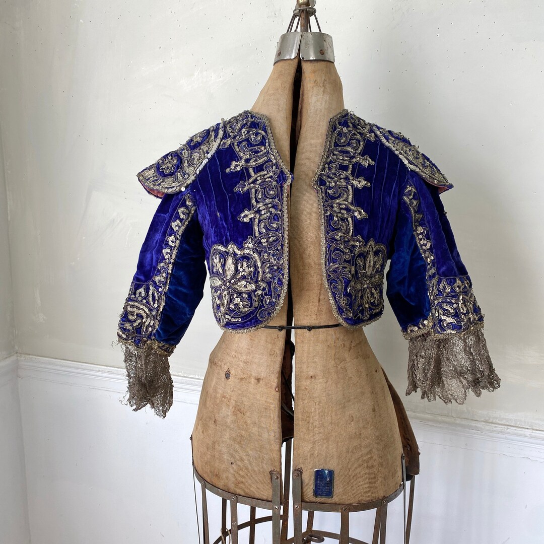 Antique Royal Blue Opera Costume San Carlo Opera Company New York City ...
