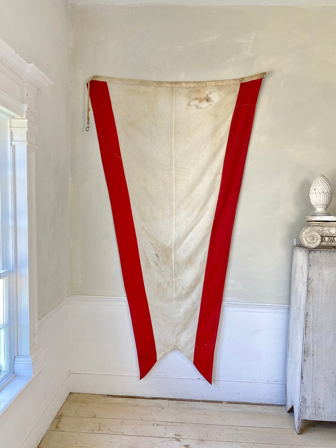Vintage World War II Swallowtail Naval Flag Authentic WW2 Signal Flag ...
