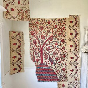 Antique Indian Palampore Chintz Painted 18th for European Market 1750 ...