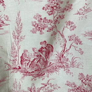 Vintage France Daybed Cover Day Bed Bedspread Toile De Jouy Central ...