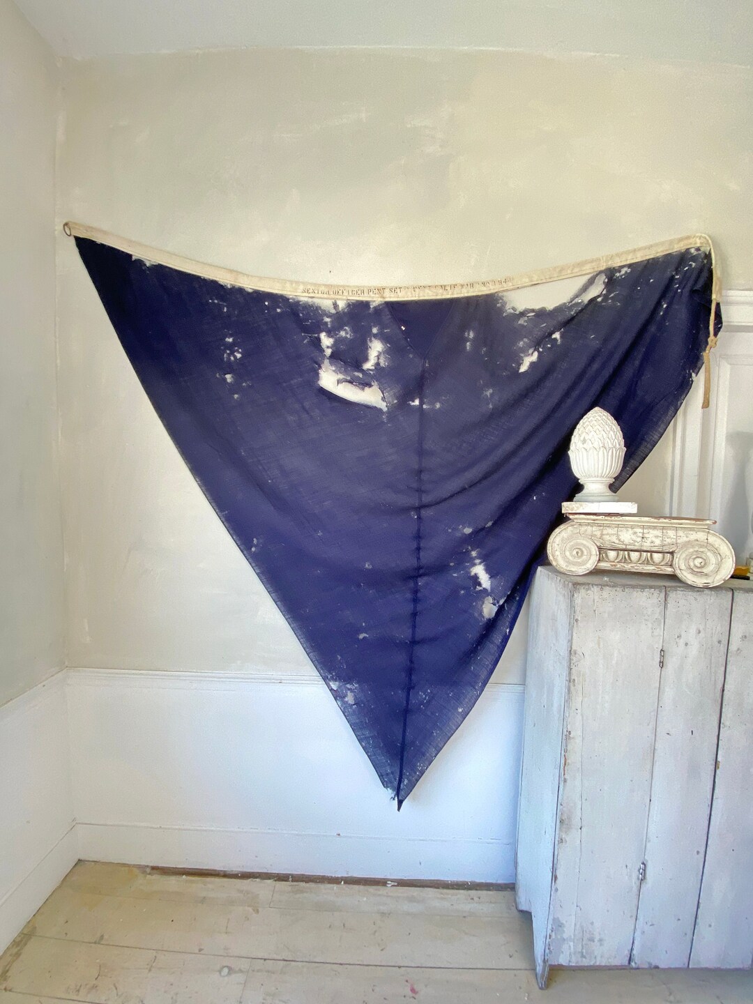 Vintage World War II Naval Flag Authentic WW2 "su" "subdivision ...