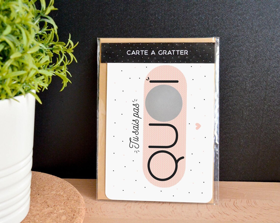 Carte à Gratter Tata Tu Vas être Tata - Etsy UK