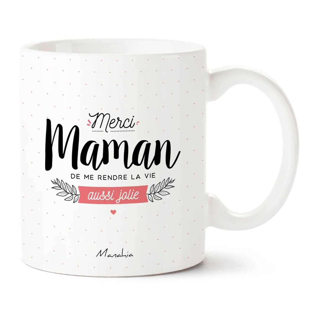 Mug Maman Merci Maman De Me Rendre La Vie Aussi Jolie - Etsy
