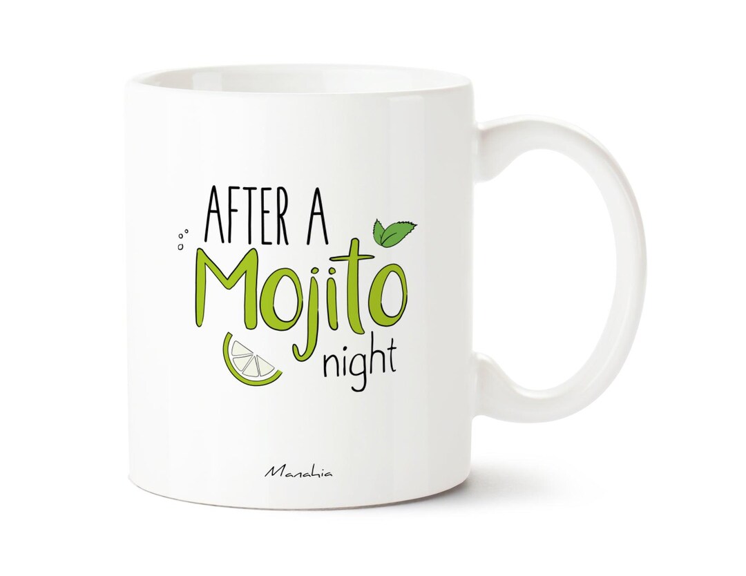 Mug After a mojito night - Etsy France