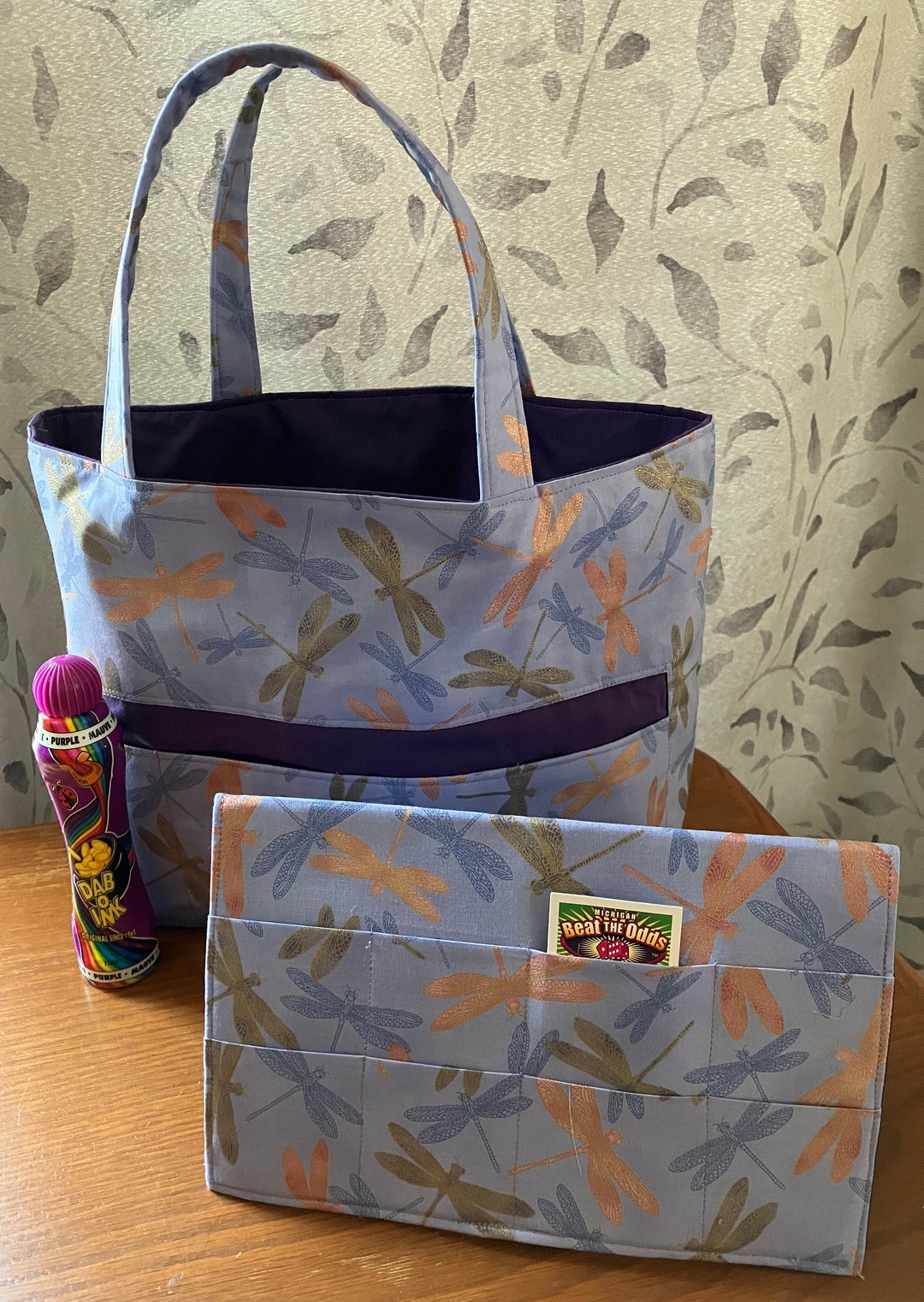 Bingo Bag and Pull Tab Holder Combo - Etsy