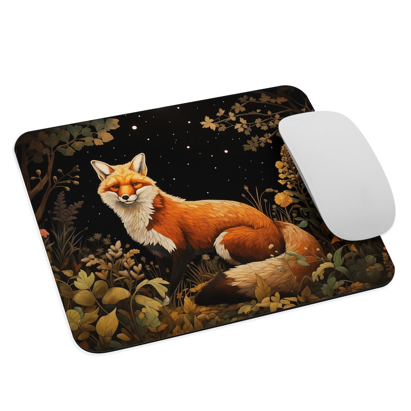 Fox Mouse Pad - Etsy