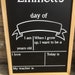 Personalized First/last Day of School Chalkboard - Etsy