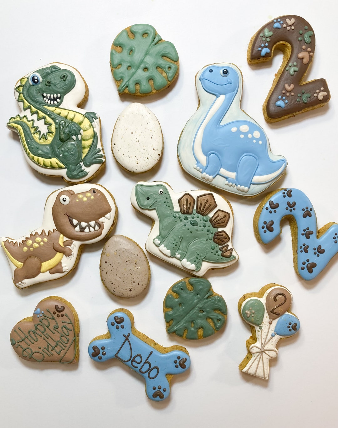 Custom Themed Dog Cookie Box/ Birthday Dog Treats/ Puppy Gift - Etsy