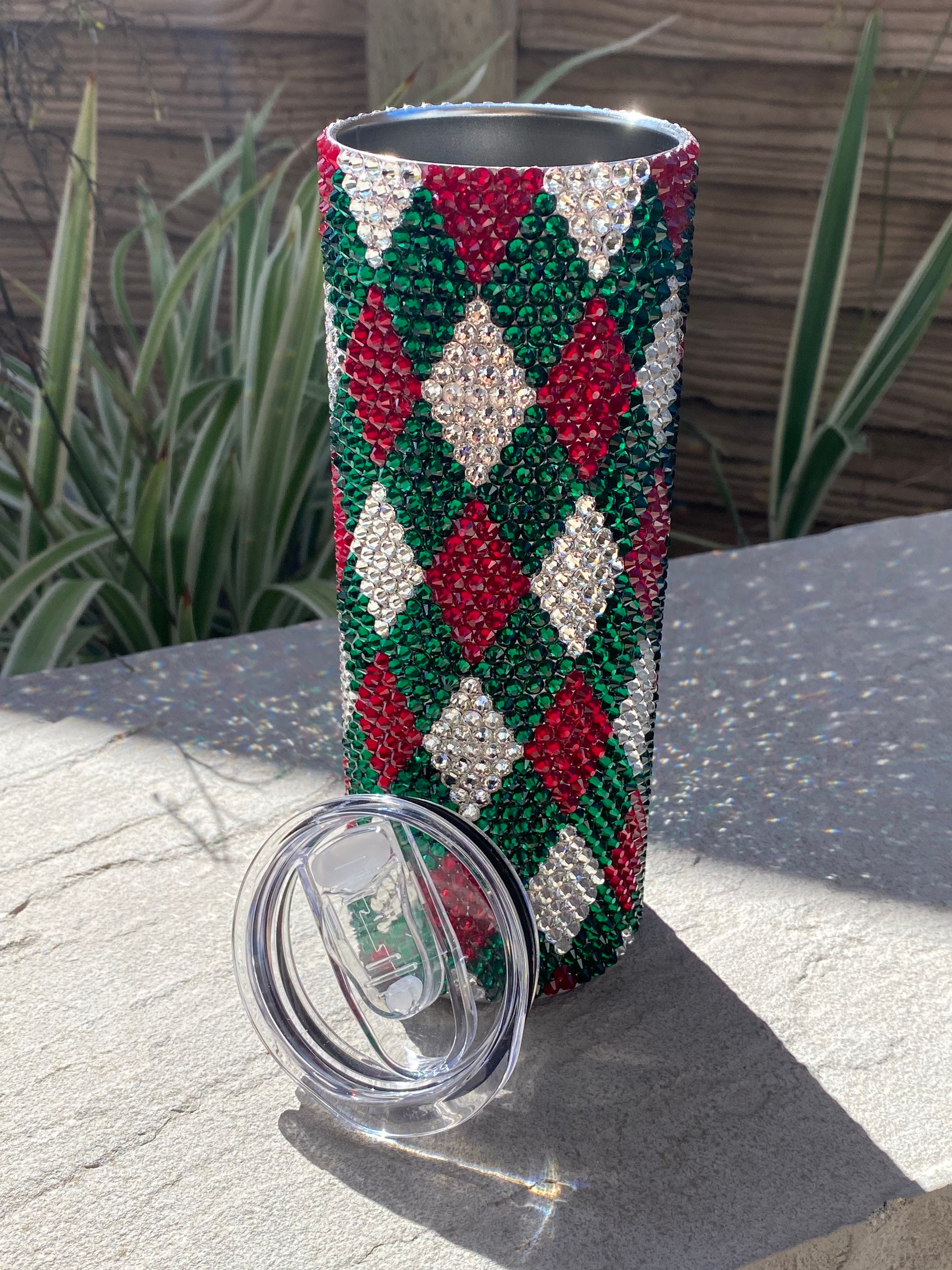 20oz Rhinestone Tumbler - Etsy