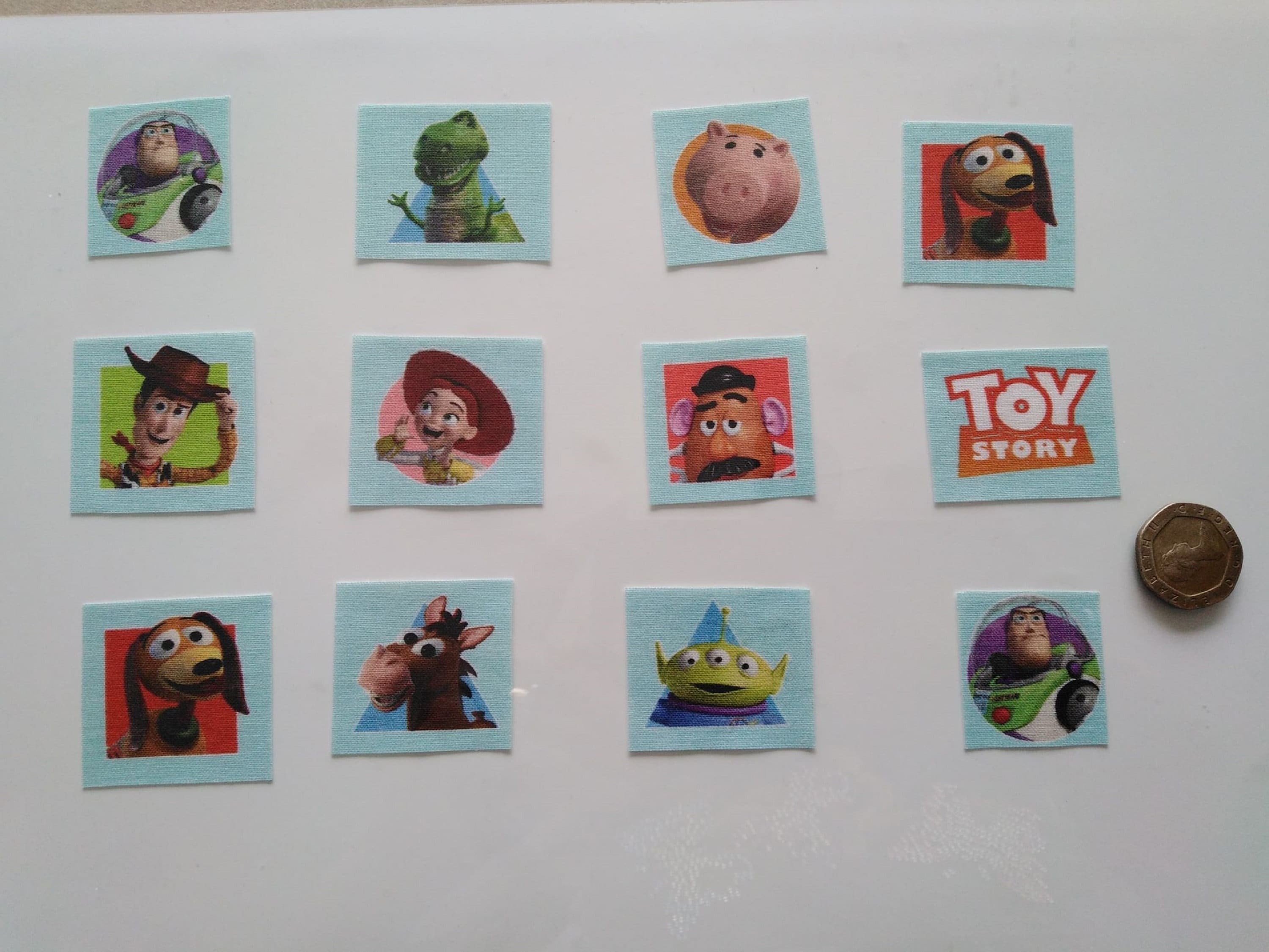 Crafts Kids Patches Motif Official Disney Toy Story Appliques Woody ...