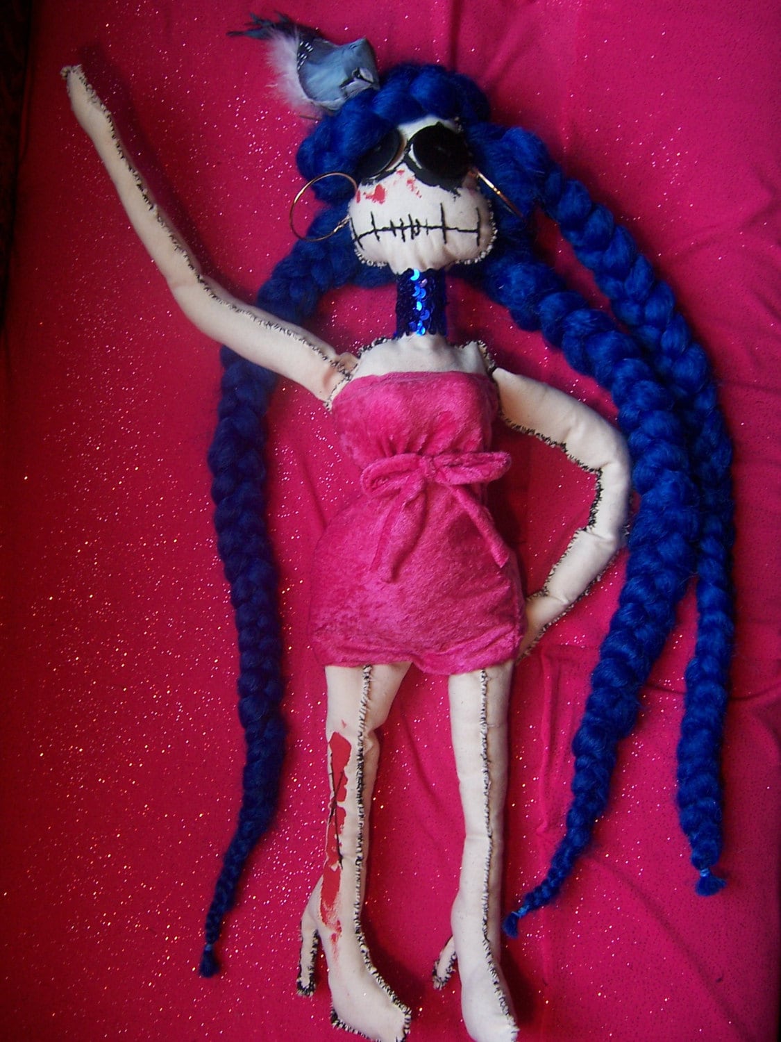 Horror Crazy Doll, 10% OFF, Creepy Dolly, Horror Gift, Doll With Blood ...