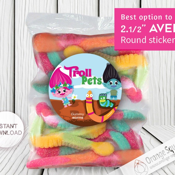 Trolls Party Favors - Etsy