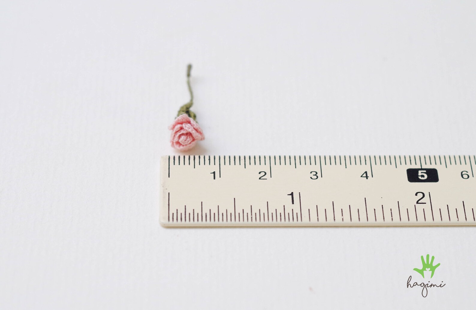 Miniature Crochet Rose. Mini crocheted rose. Tiny rose in | Etsy