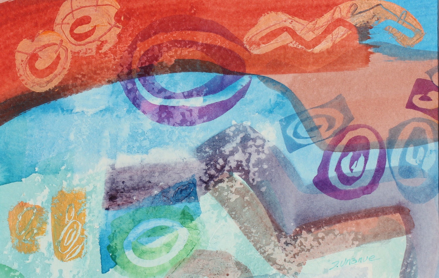 Abstract Landscape: Soul Geography, 1 - Etsy Singapore