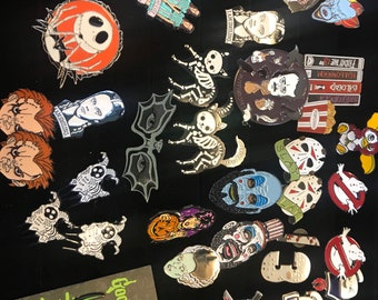 Enamel Horror Pins - Etsy