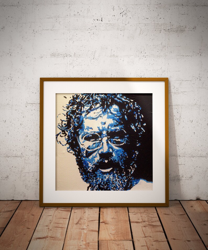 Richard Dreyfuss Aka Matt Hooper Wall Art Pop Culture Print Portrait ...