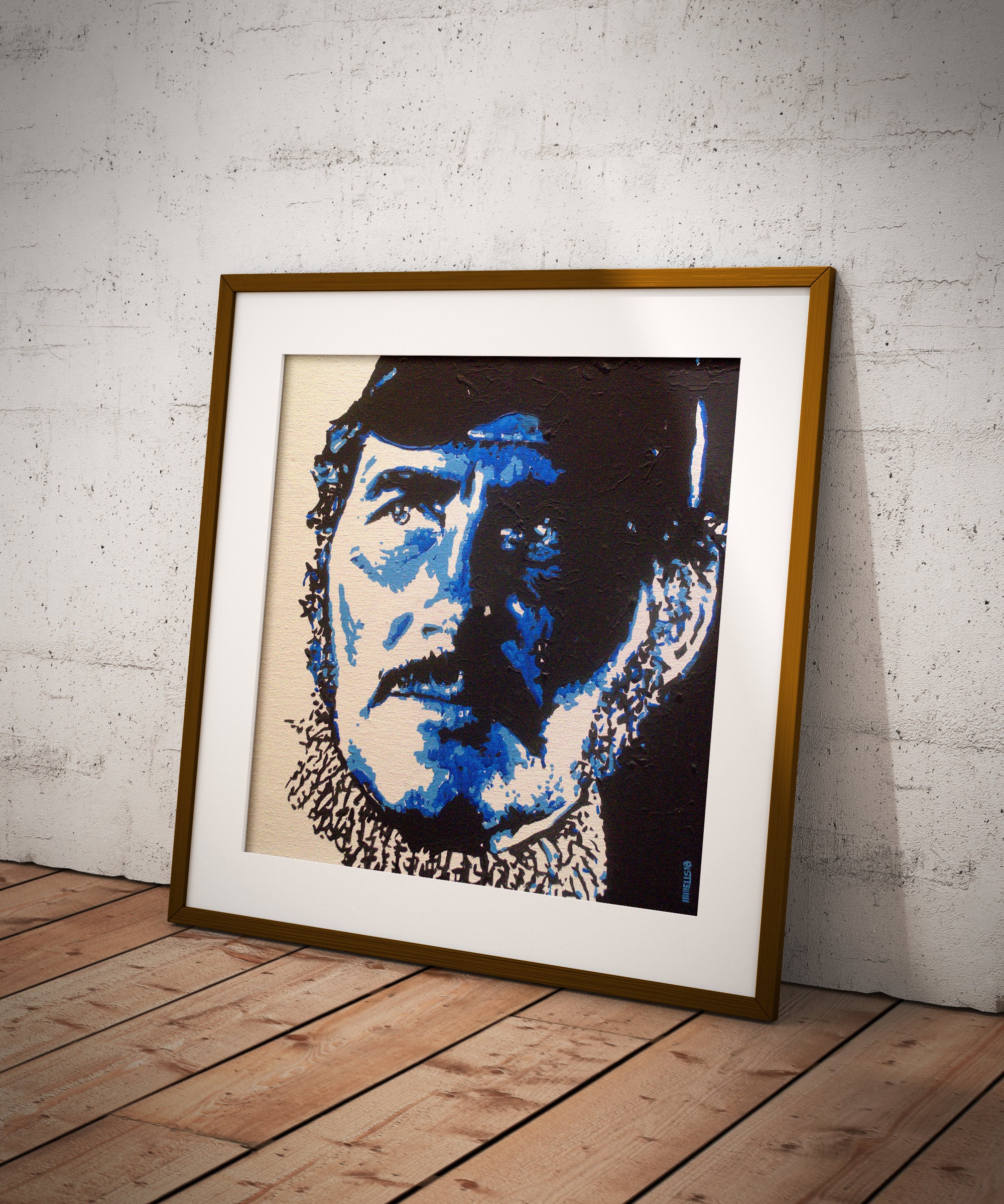 Robert Shaw Aka Captain Quint Wall Art Pop Culture Jaws Print Portrait ...