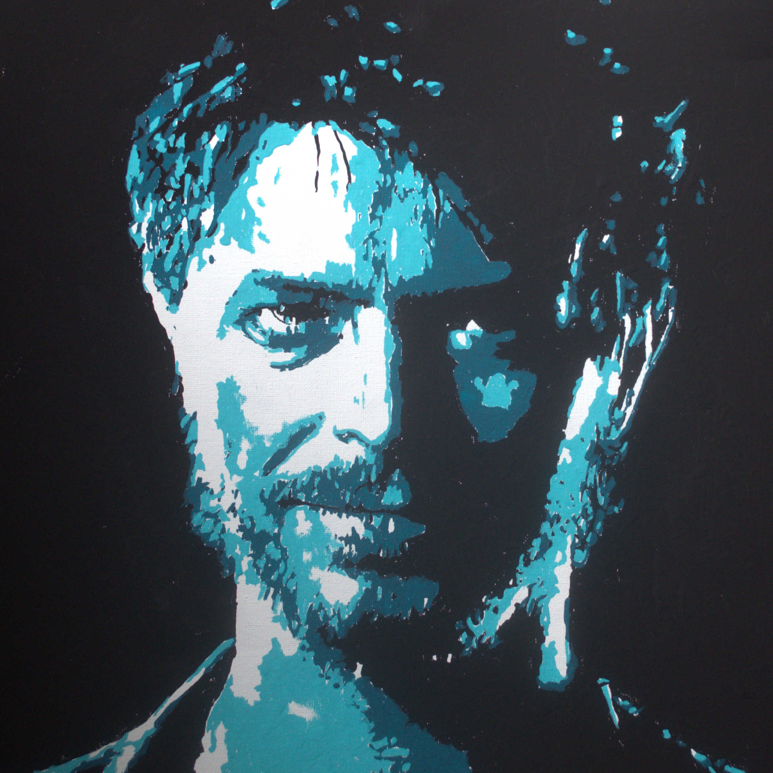 David Bowie Wall Art Baal Bertold Brecht Pop Art Print Portrait Home ...
