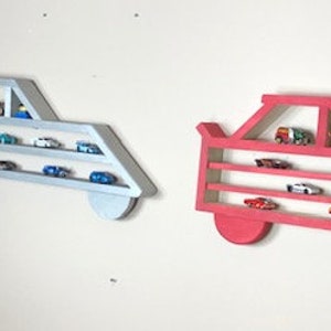 CAR RACK Sports Car Shaped Wooden Wall Shelving to Display - Etsy