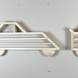 CAR RACK Sports Car Shaped Wooden Wall Shelving to Display - Etsy