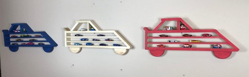 CAR RACK Sports Car Shaped Wooden Wall Shelving to Display - Etsy
