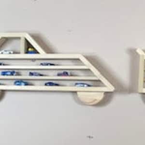 CAR RACK Sports Car Shaped Wooden Wall Shelving to Display - Etsy