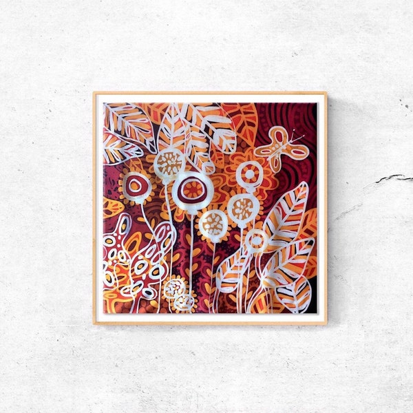 Batik Landscape - Etsy