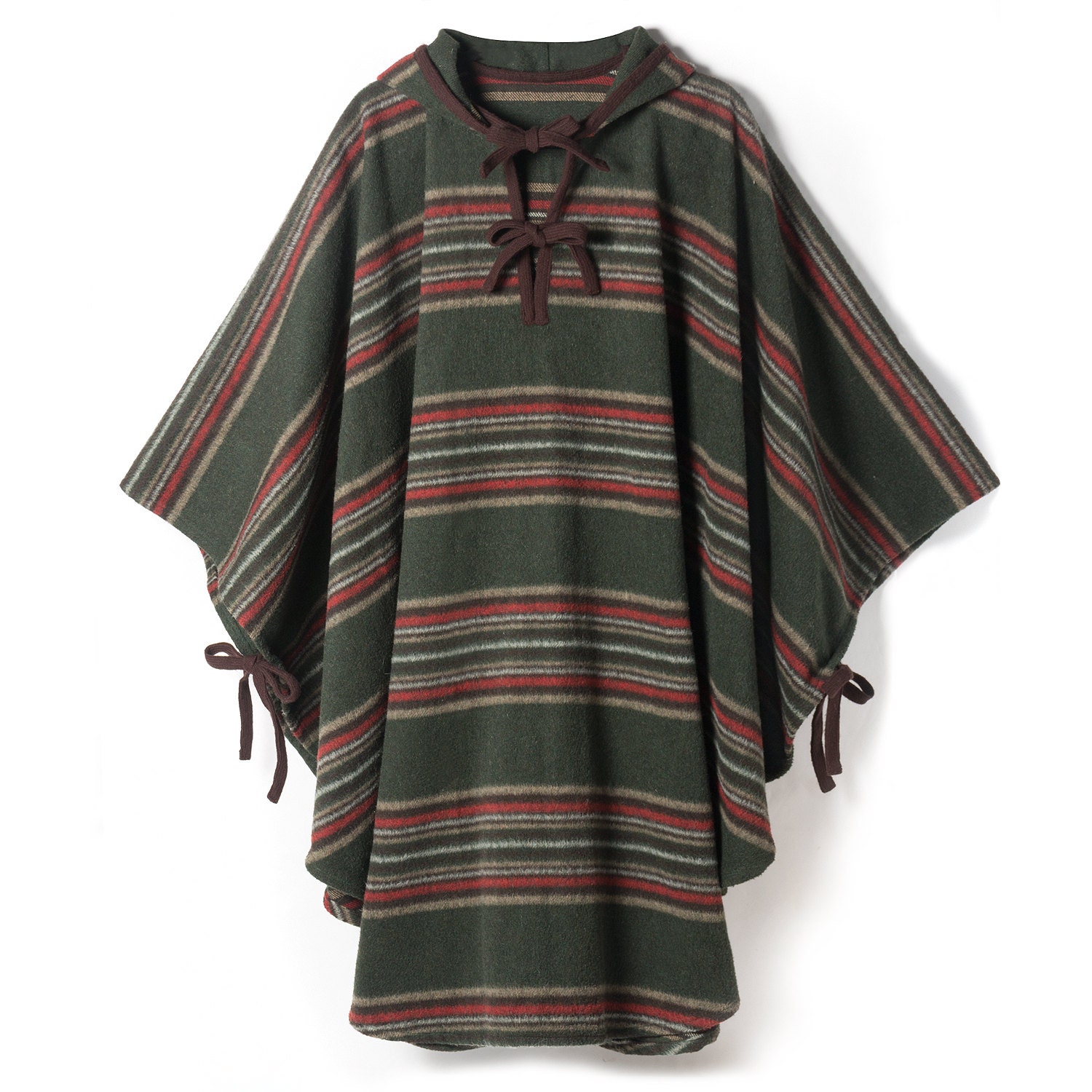 Poncho style coat Cloak 1970's vintage made in Japan Showa | Etsy