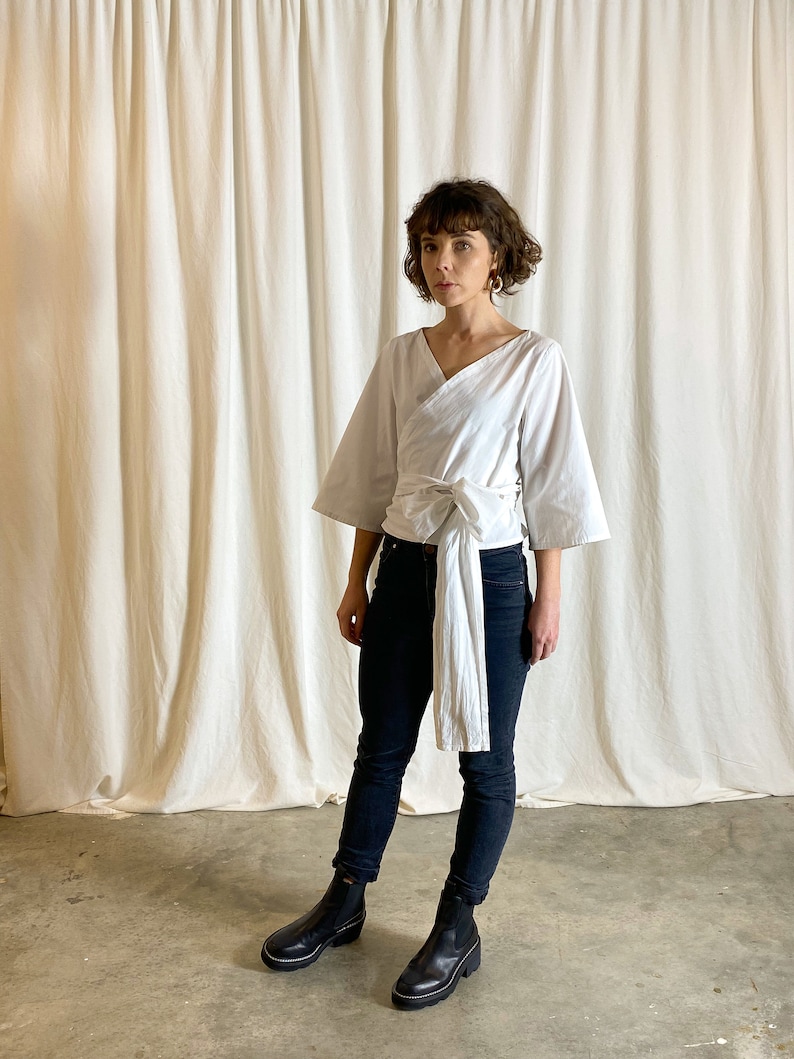 Wrap Top Sewing Pattern - Etsy New Zealand